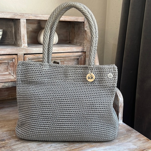 The Sak | Bags | The Sak Crochet Grey Large Hand Shoulder Bag Two ...